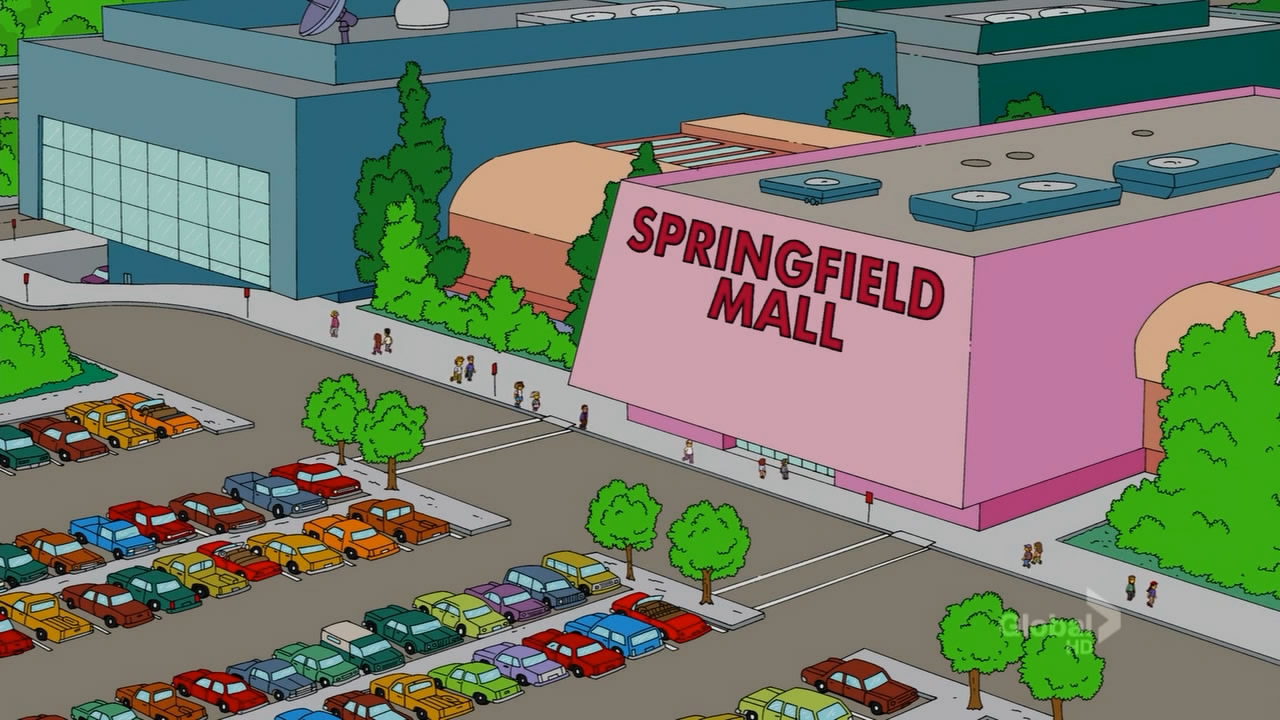 Springfield Mall The Simpsons Springfield Bound Fandom Powered By