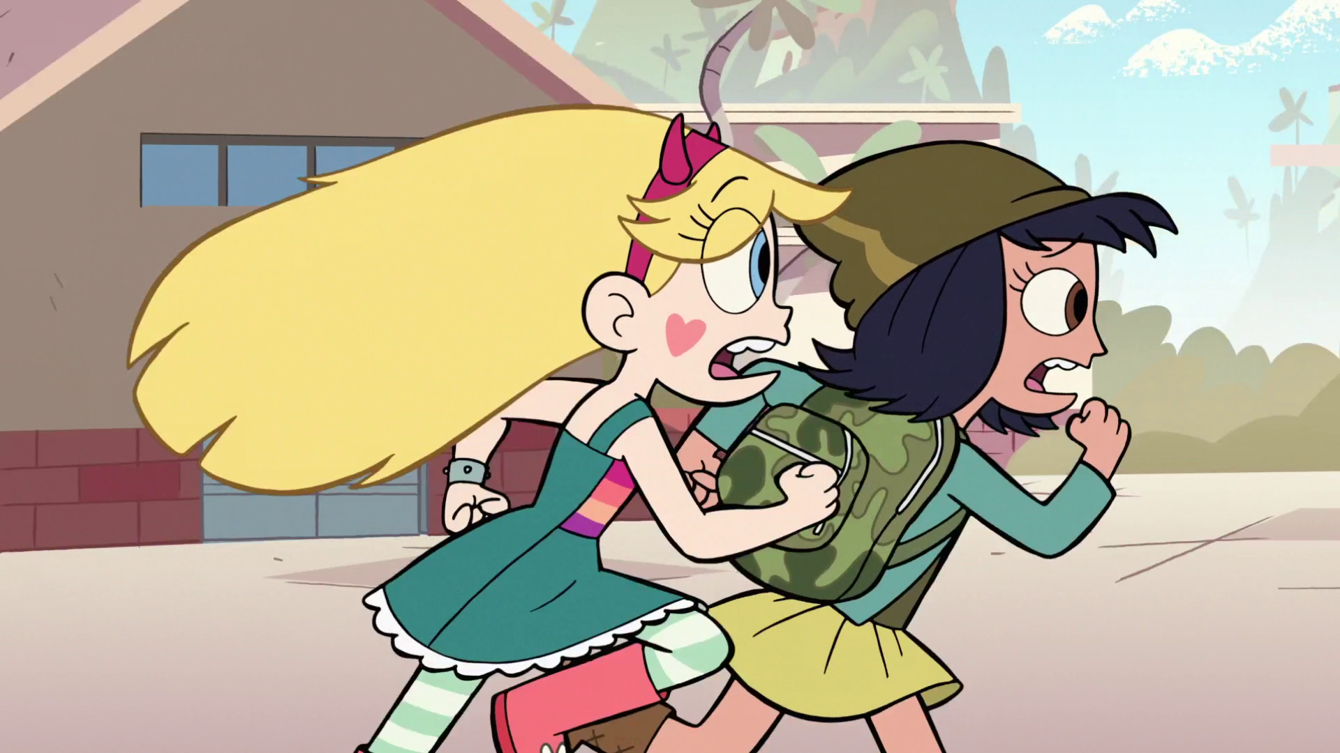 Image - S2e16 Star And Janna Running Back To Detention Hall.png