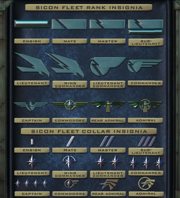 Image - SICON Fleet Rank Insignia.jpg | Starship Troopers Wiki | FANDOM ...