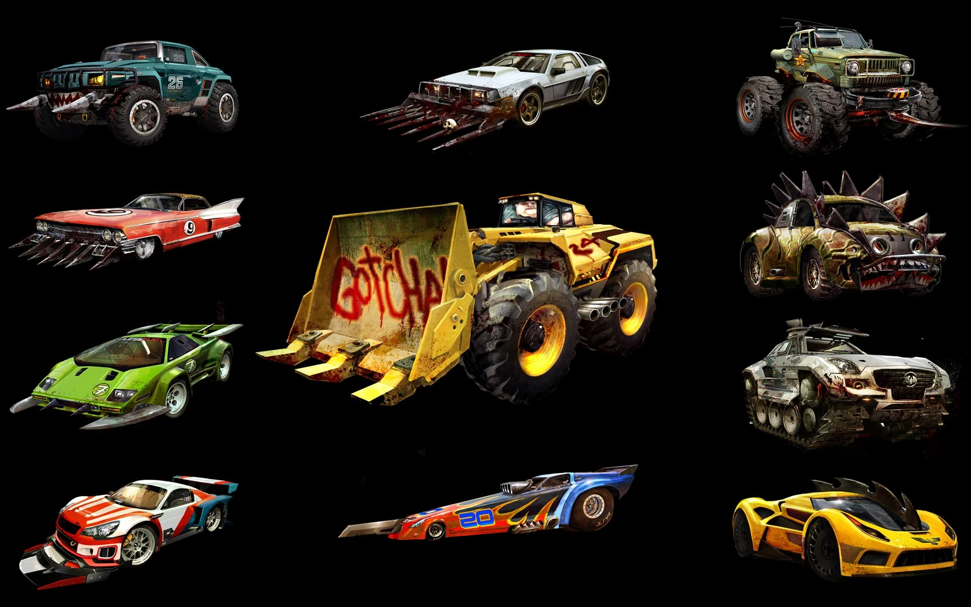 Image - Carmageddon Reincarnation Background Crazy Cars.jpg | Steam ...
