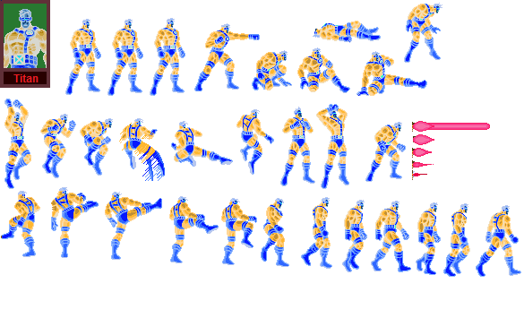Titan souls character sprite sheet - dentalloki