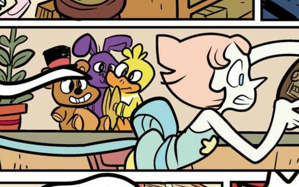 Image Fnaf Reference In A Steven Universe Comic By Supersonicbros2012
