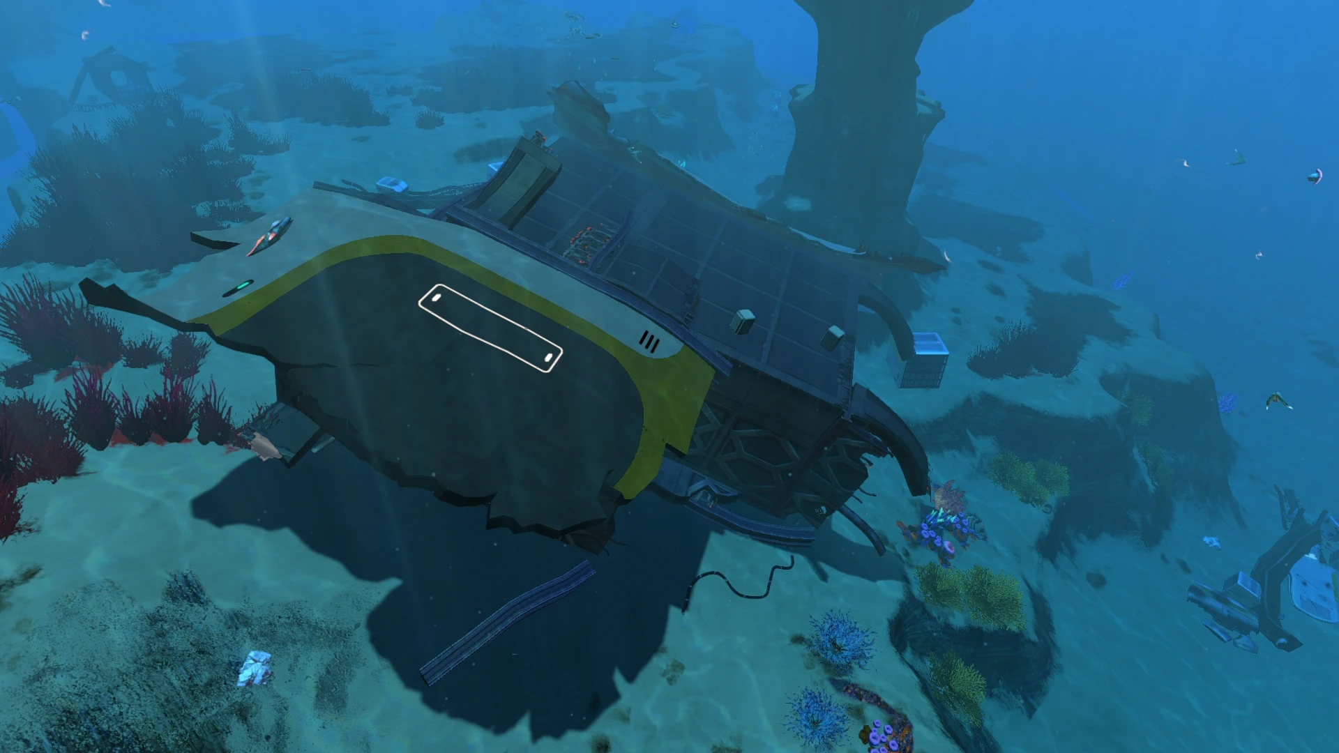 Image - GrassyPlateausWreck-3.jpg | Subnautica Wiki | FANDOM powered by ...