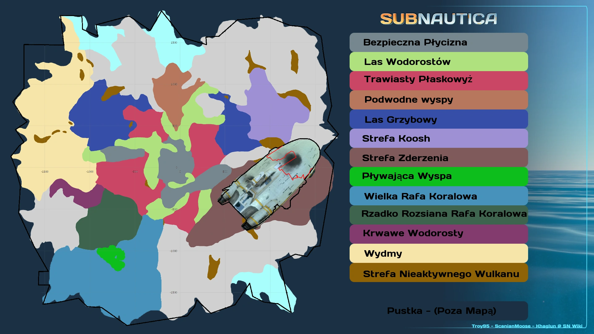 Obraz - Biome Map (2).png | Subnautica Wiki | FANDOM powered by Wikia