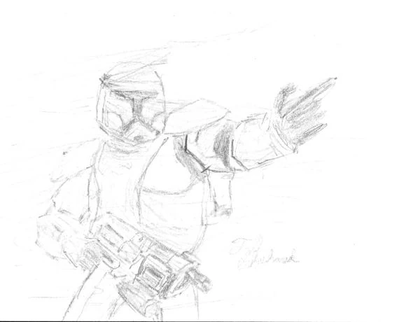 Image - Republic Commando Drawing.jpg | Star Wars Games | FANDOM ...