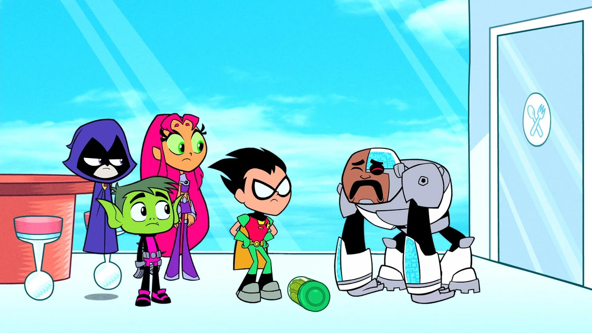 Baby Cyborg Teen Titans Go