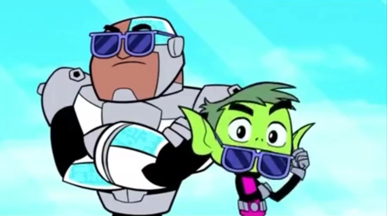 Image - Cyborg and Beast Boy.jpg | Teen Titans Go! Wiki | FANDOM ...