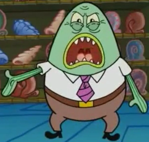 Angry Gary Spongebob