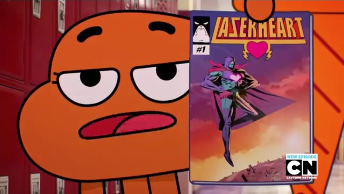 LaserHeart and The Smooch | The Amazing World of Gumball Wiki | FANDOM ...