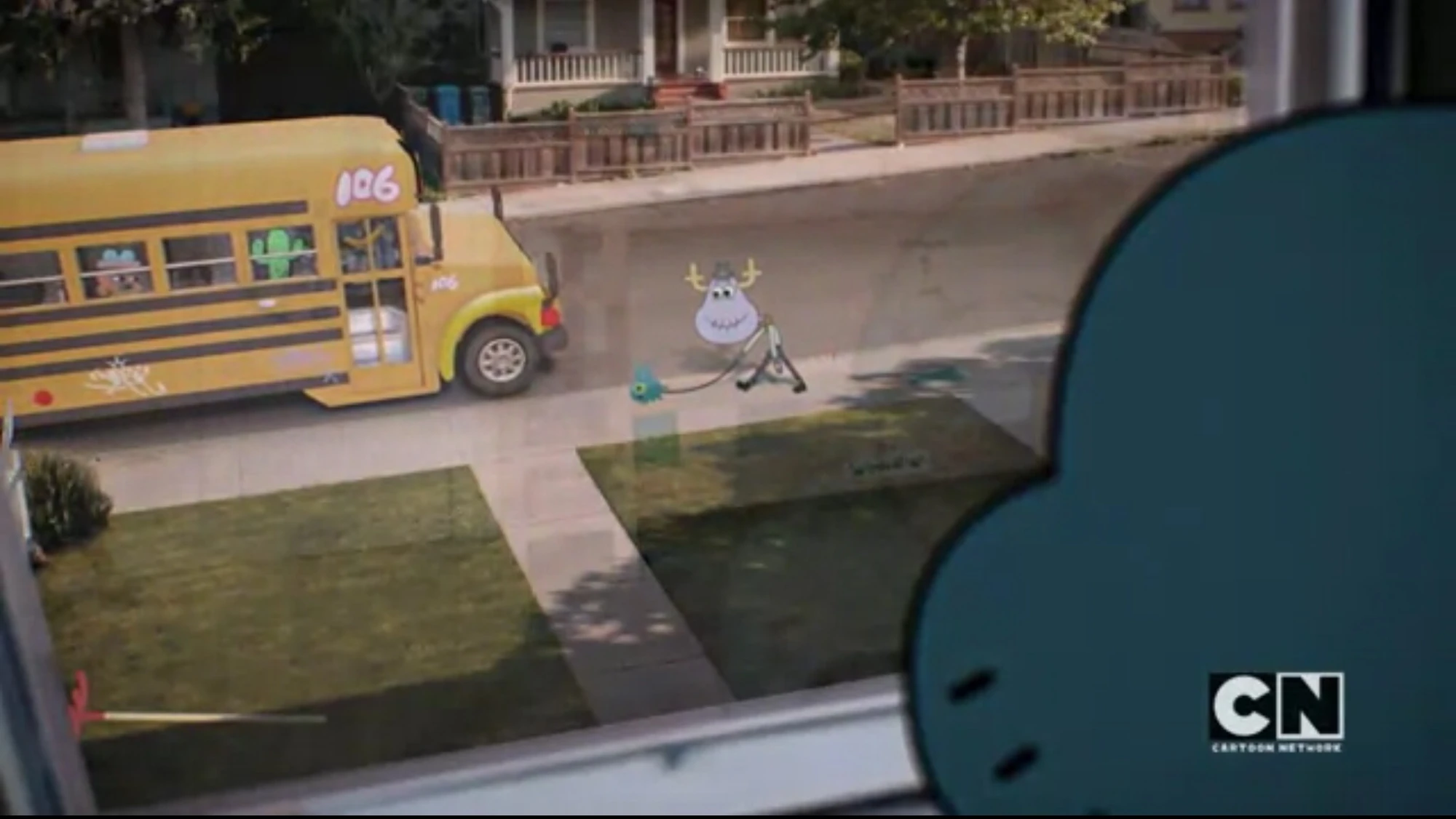 Image - SchoolBusMoose.jpg | The Amazing World of Gumball Wiki | Fandom ...