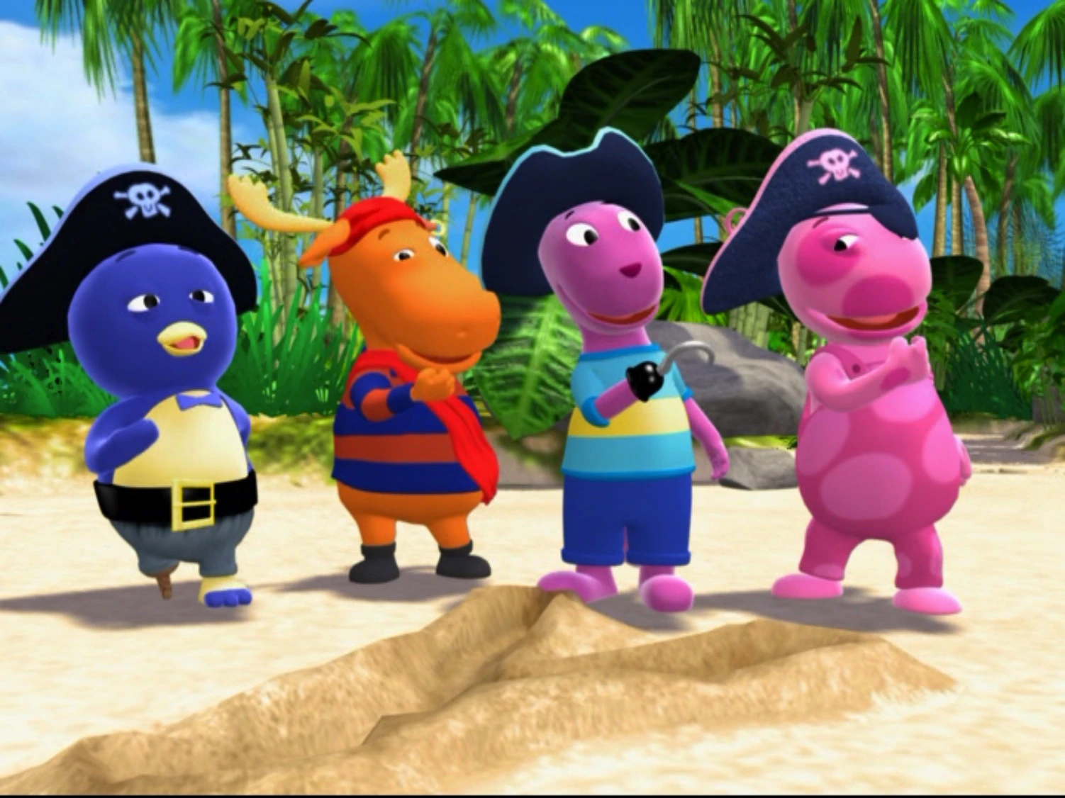 The backyardigans pirate treasure - lsapar