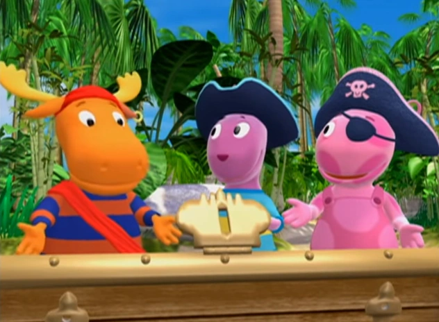 The Backyardigans Pirate Treasure Aslpacks