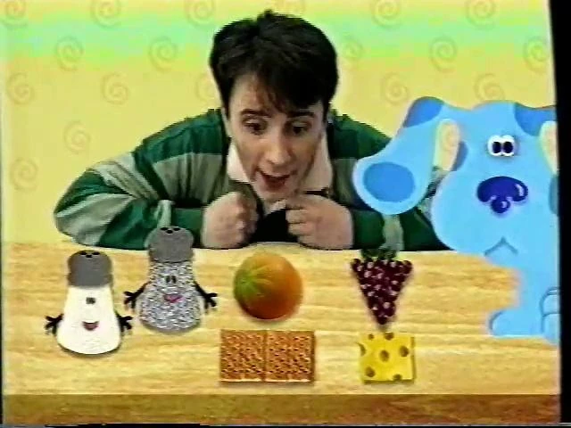 Blues Clues Snack Time Closing To The Blue's Clues: Snacktime VHS