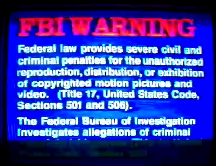 Hanna-Barbera Home Video Warning Screen | The FBI Warning Screens Wiki ...