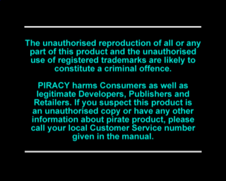 Video Game Anti-Piracy Advices | The FBI Warning Screens Wiki | FANDOM ...