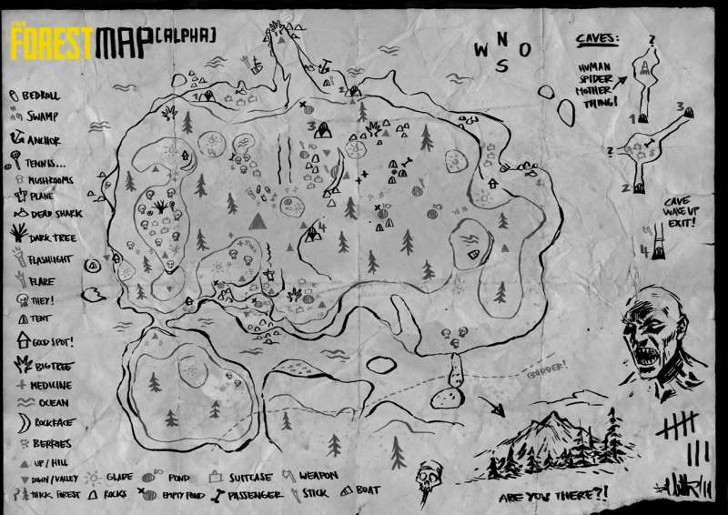Obraz - The Forest Mapa.png | The Forest Wiki | FANDOM powered by Wikia