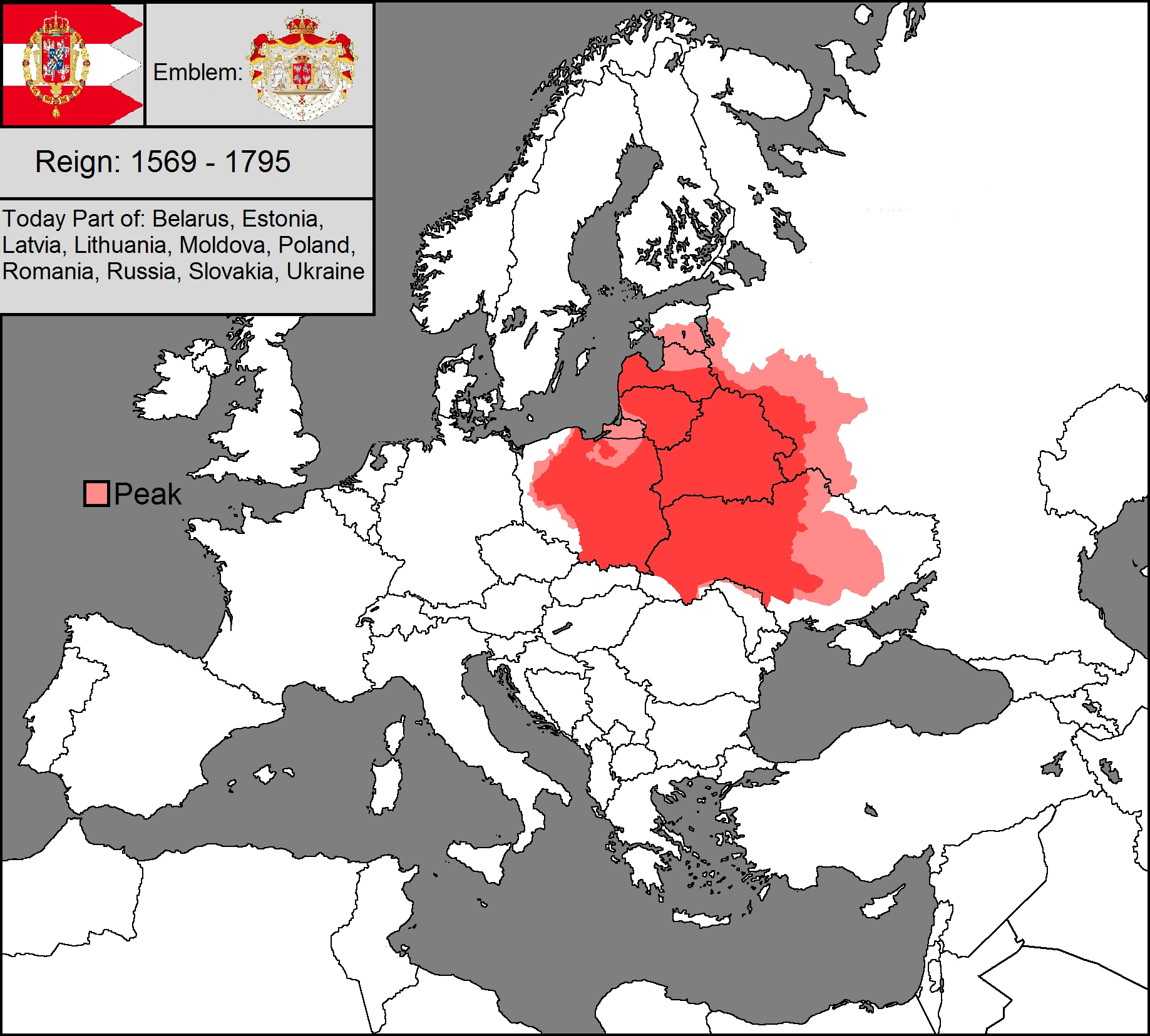 Image - Blank map of Polish Lithuanian Commonwealth.png ...