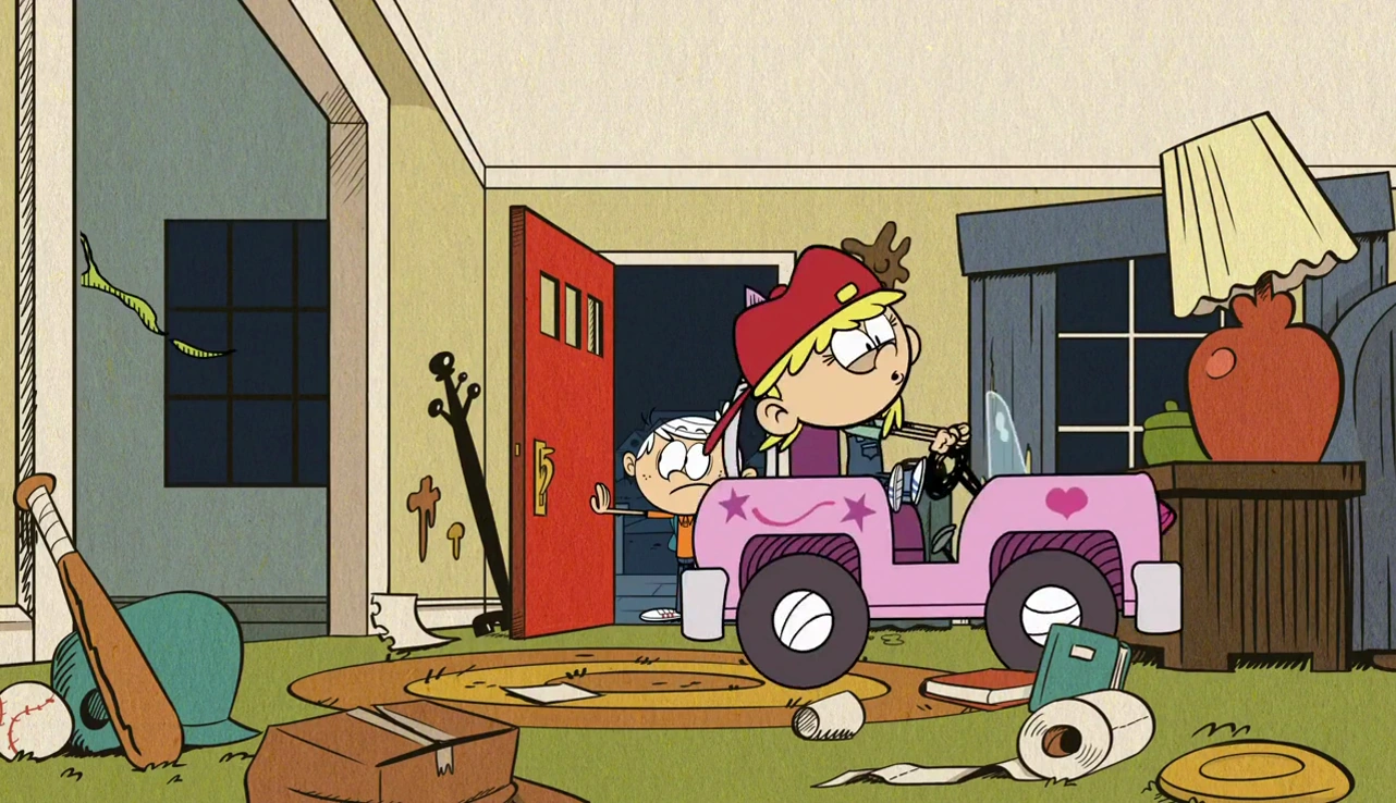 Image - S1E16A Lana driving Lola's princess car.png | The Loud House ...