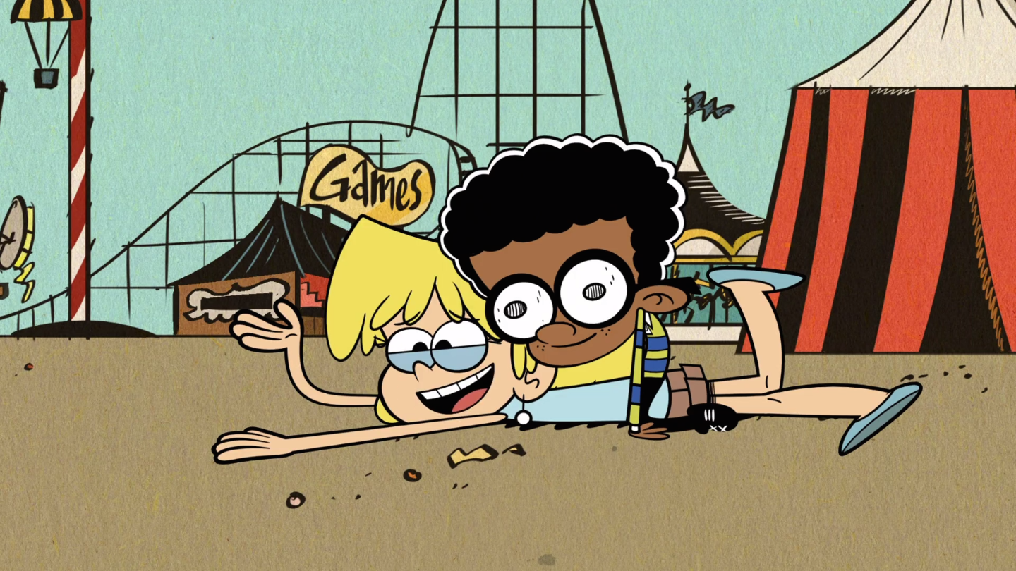 Image S1e22b Clyde Falls On Lori Png The Loud House Encyclopedia