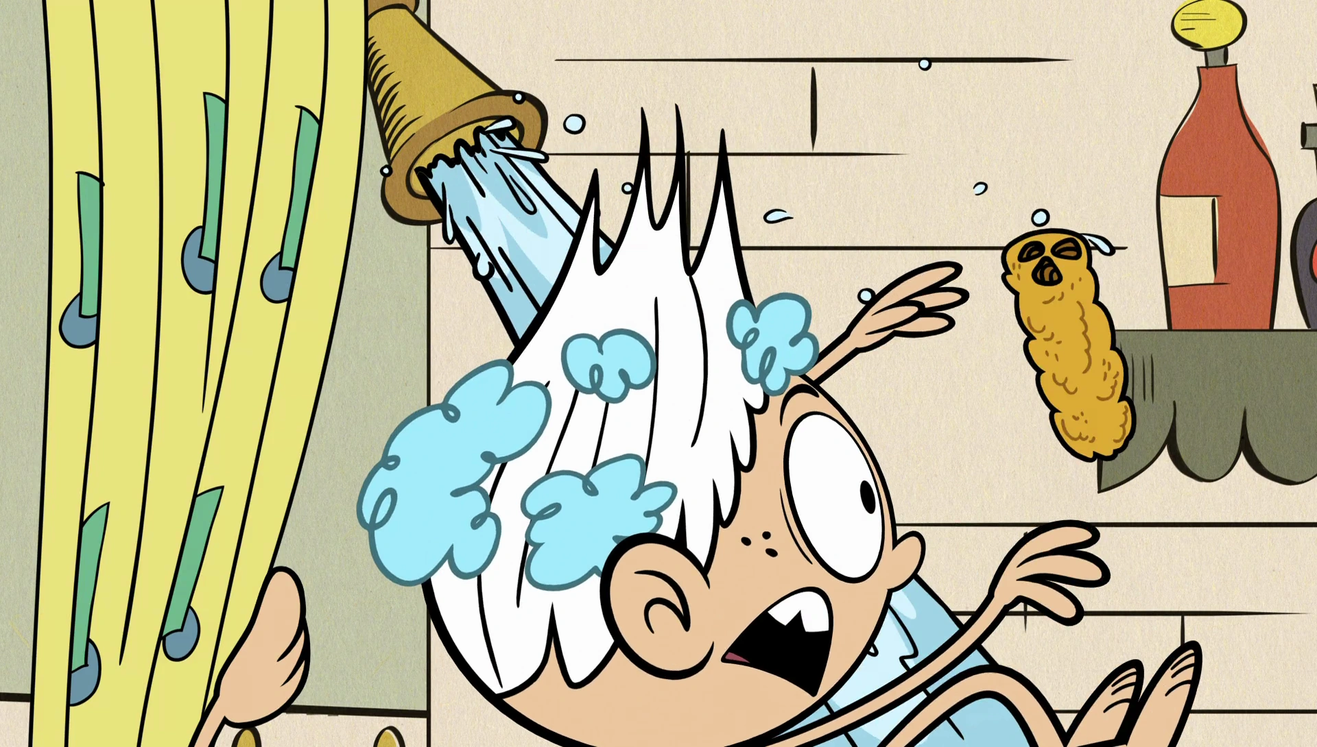 Image - S1E02B Lincoln falls in the shower.png | The Loud House ...