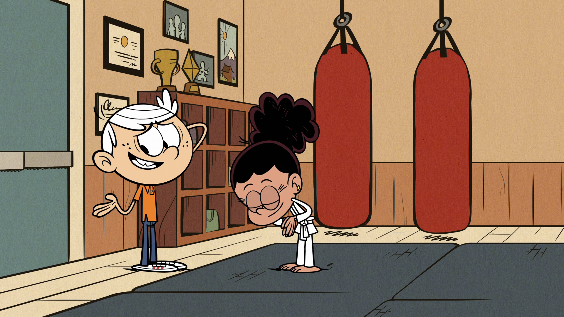 Image S2e15a Karate Girl Bowspng The Loud House Encyclopedia Fandom Powered By Wikia