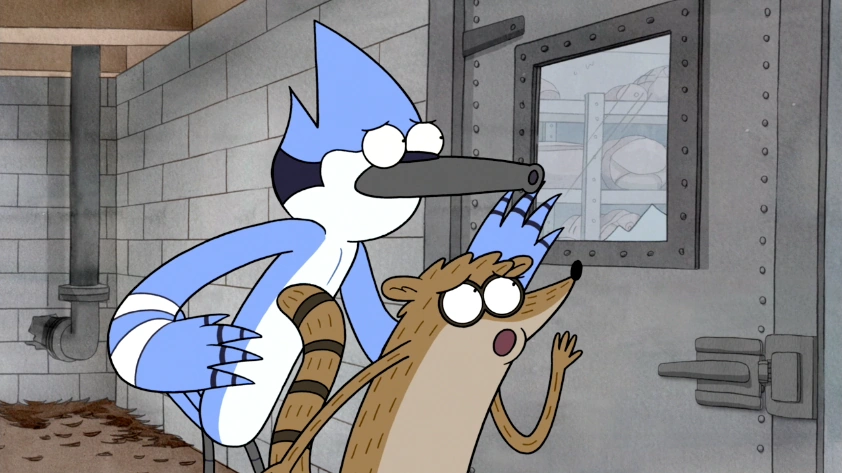 Regular Show Benson Yelling At Mordecai And Rigby Image S6E10.039