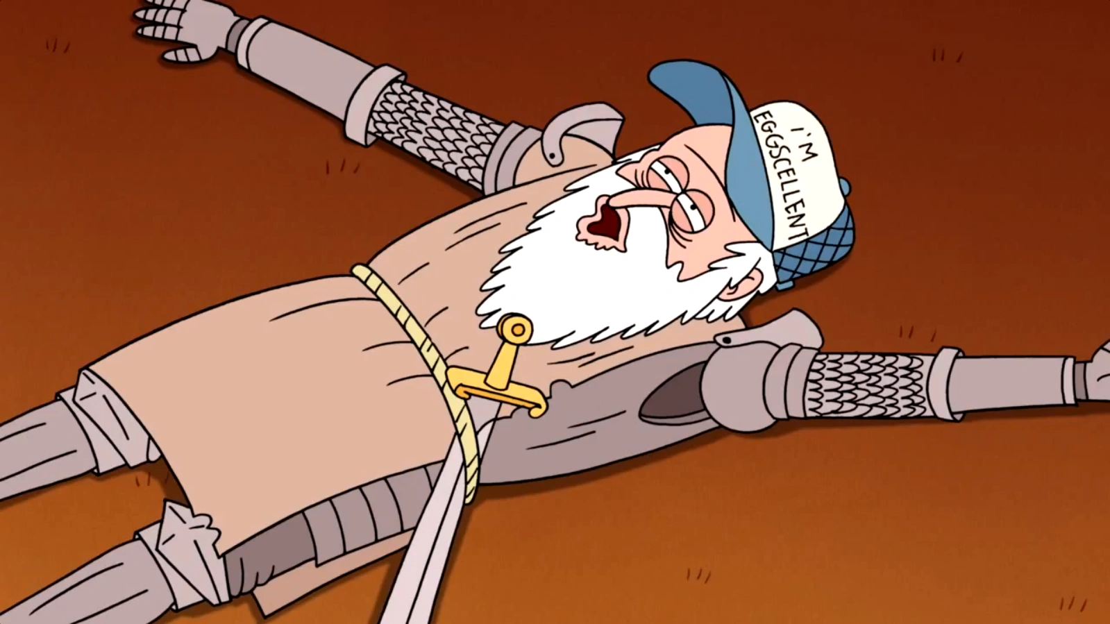 Image - S4E14 Eggscelent Knight Ohhh.png | Regular Show Wiki | FANDOM ...