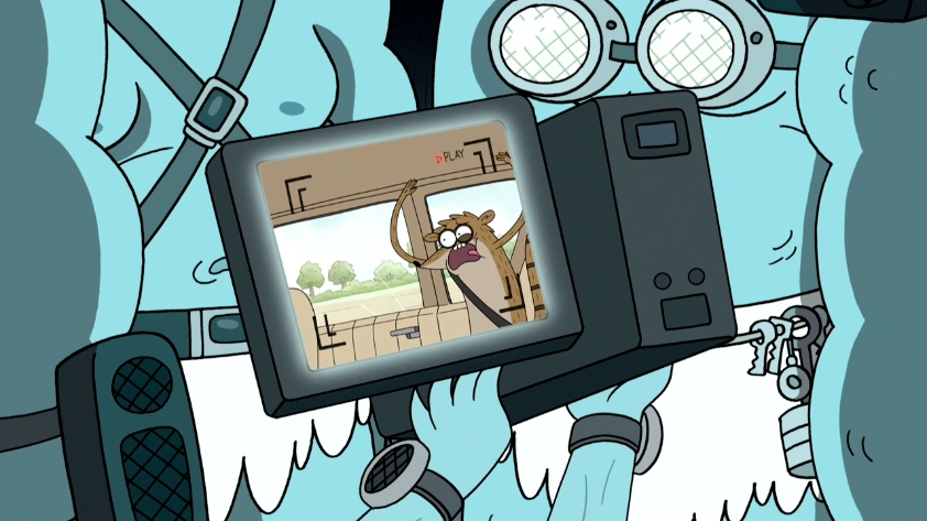 Image - S5E19.082 Rigby on Camera Screaming.PNG | Regular Show Wiki ...