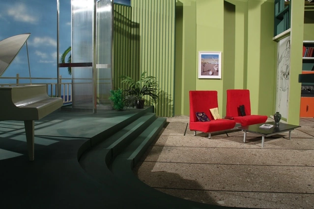 Image - Tracy Island Lounge Introducing Thunderbirds.png | Thunderbirds ...