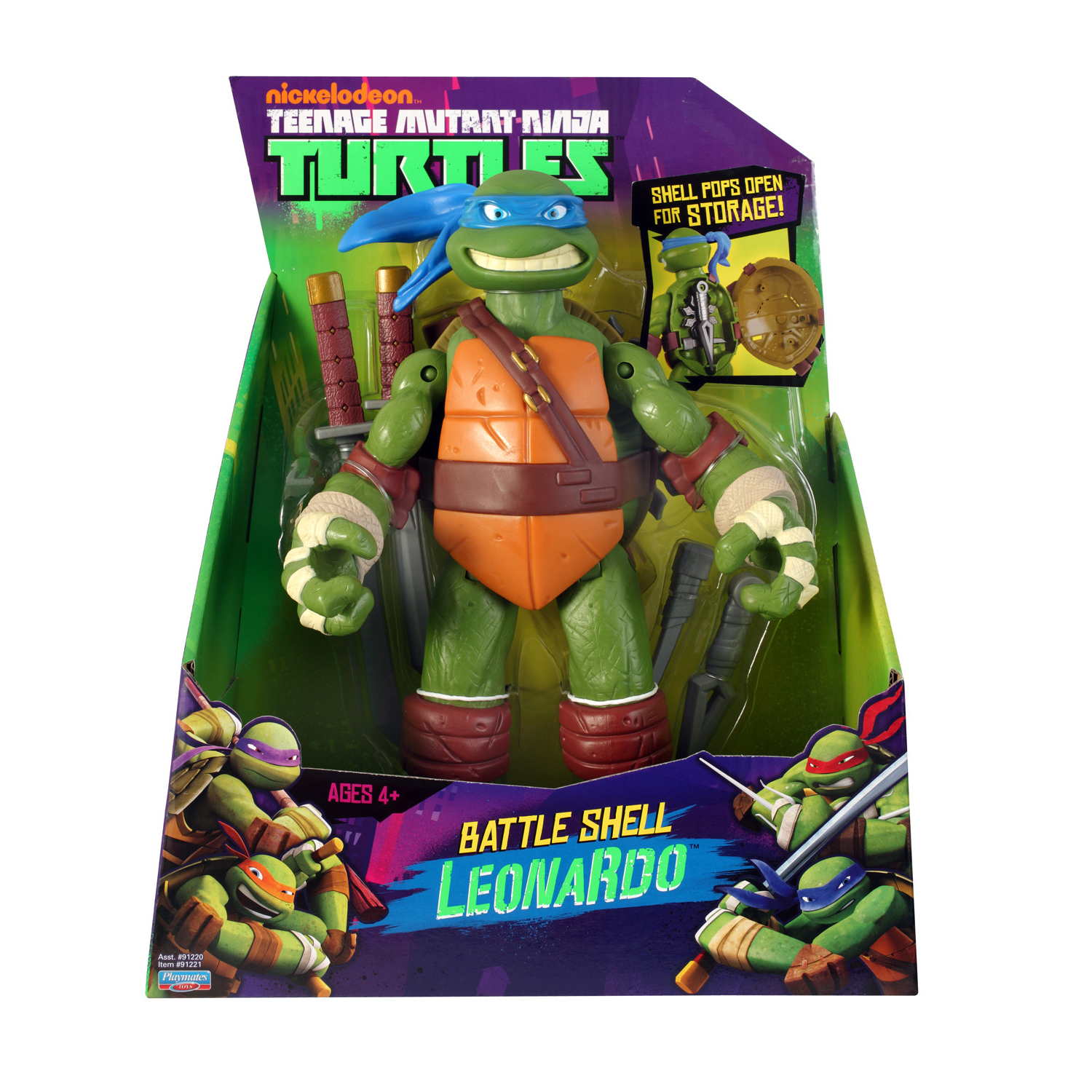 Battle Shell Leonardo 2012 Action Figure Tmntpedia Fandom Powered
