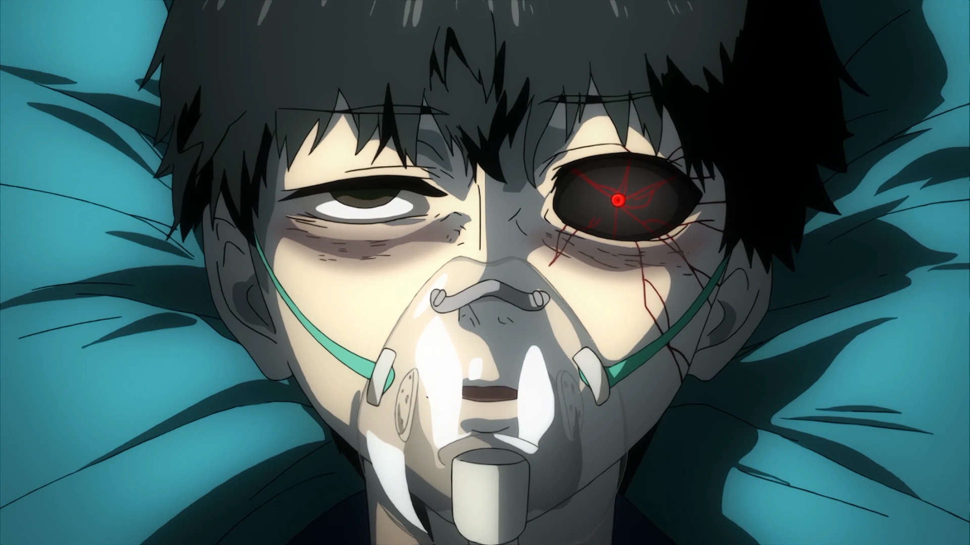 Image - Kaneki waking up in the hospital.png | Tokyo Ghoul Wiki ...