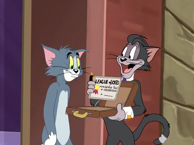 Image - League of Cats - Butch tell Tom to sign this card.png | Tom and ...