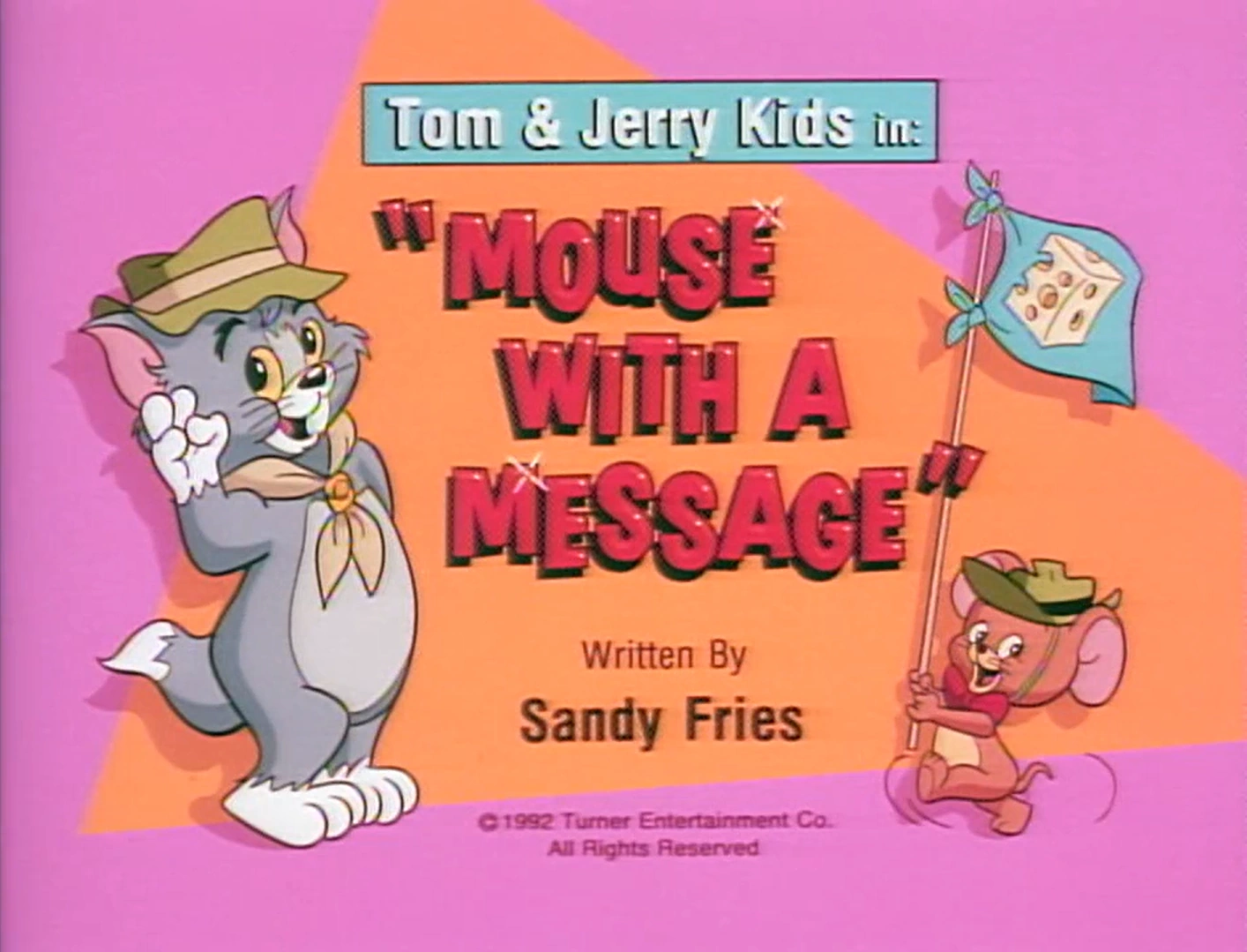 Mouse with a Message | Tom and Jerry Kids Show Wiki | Fandom powered by ...