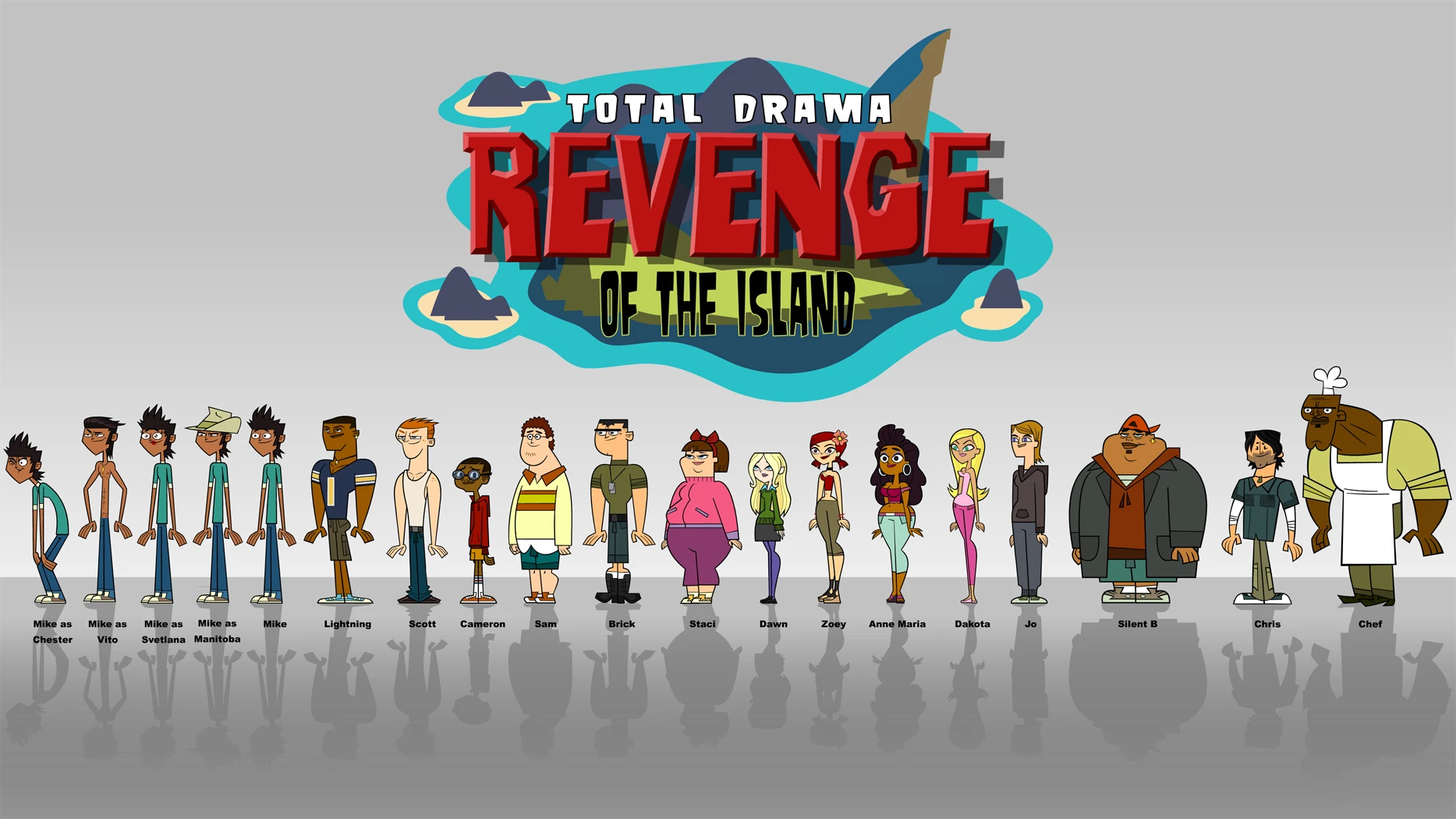 Image - TDRI-Lineup-Wallpaper.jpg | Total Drama Wiki | FANDOM powered ...