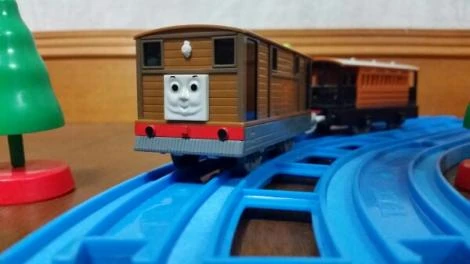 Image - Plarail Talk n Action Toby 3.jpg | Thomas and Friends ...