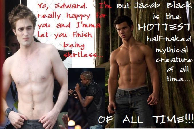 Image - Kanye-Edward-vs-Jacob.jpg | Twilight Saga Wiki | Fandom powered ...