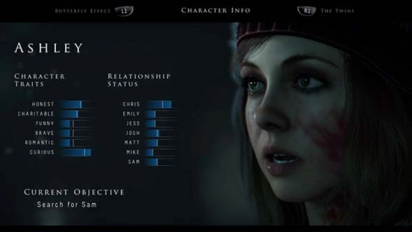 Image - UntilDawn-status Ashley 590x333.jpg | Until Dawn Wiki | Fandom ...