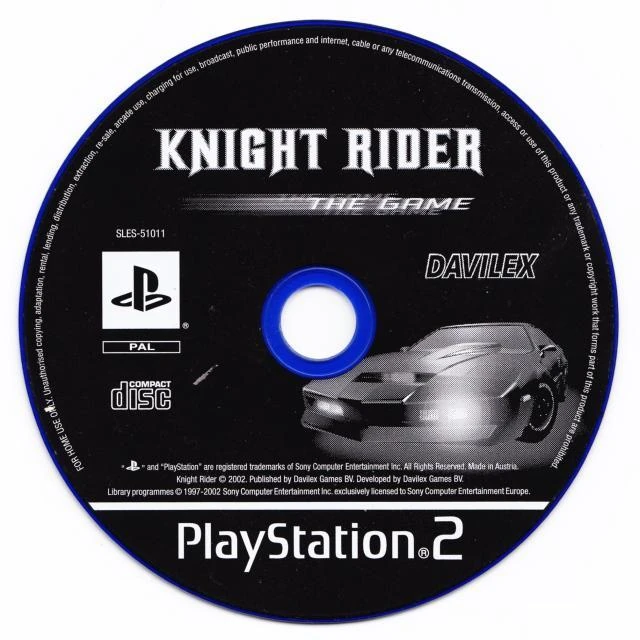 Image - Knight Rider - The Game CD PS2.jpg | Wikijuegos | FANDOM ...