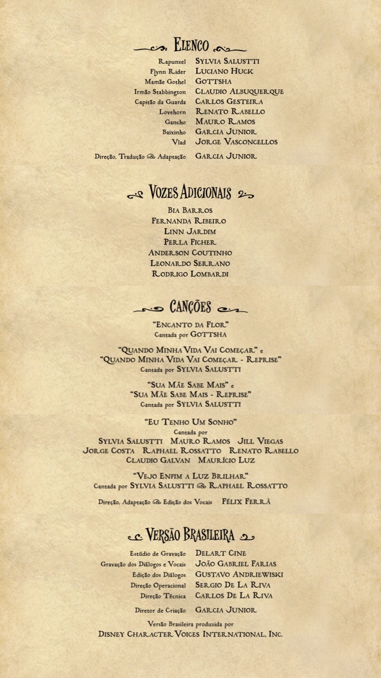 Image - Tangled Brazilian Portuguese Credits.png | Anime Voice-Over ...