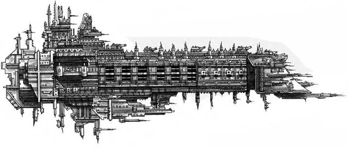 CSO-class Supercarrier (HALO) V. Retribution-class Battleship (WH40K ...