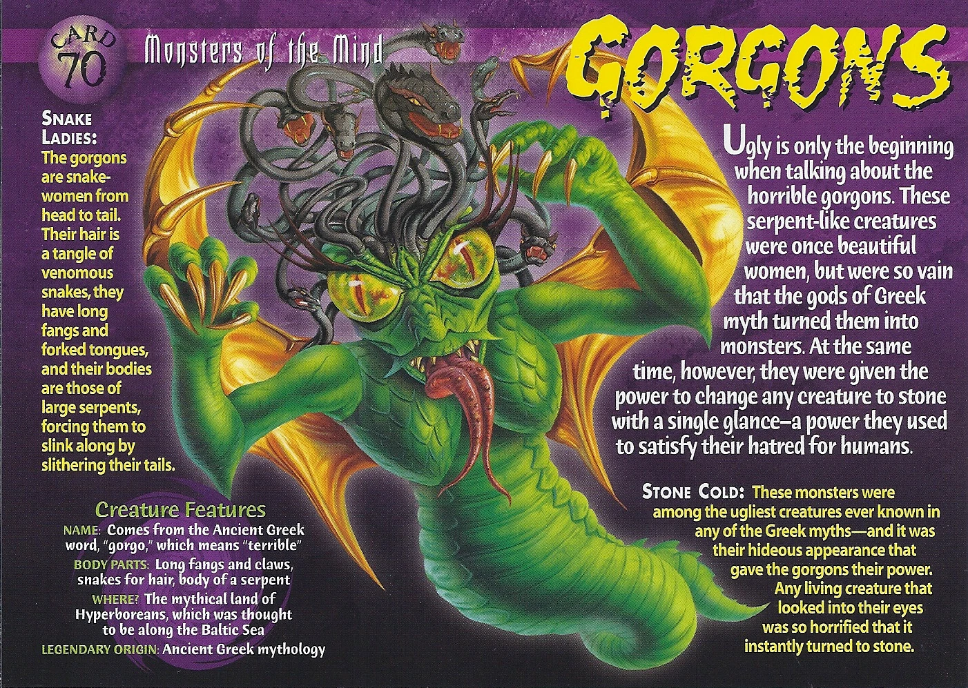 Gorgons | Wierd N'wild Creatures Wiki | FANDOM powered by Wikia
