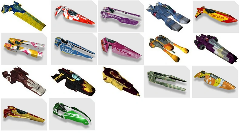 Image - WipEout Team Liveries.png | Wipeout Central | Fandom powered by ...