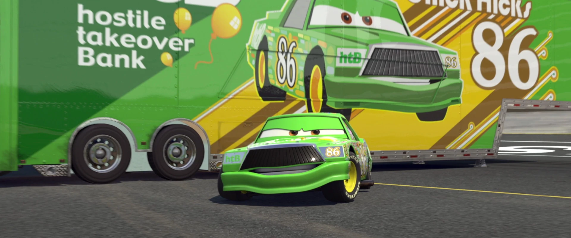 Chick Hicks Hauler | World of Cars Wiki | Fandom powered by Wikia