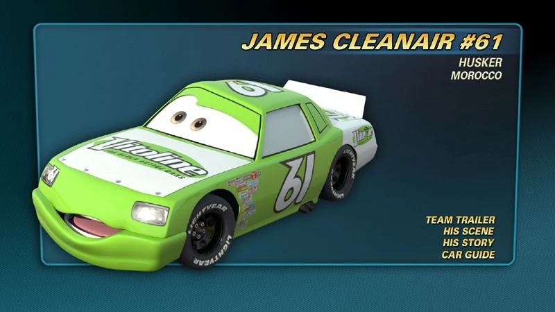 James Cleanair | World of Cars Wiki | FANDOM powered by Wikia