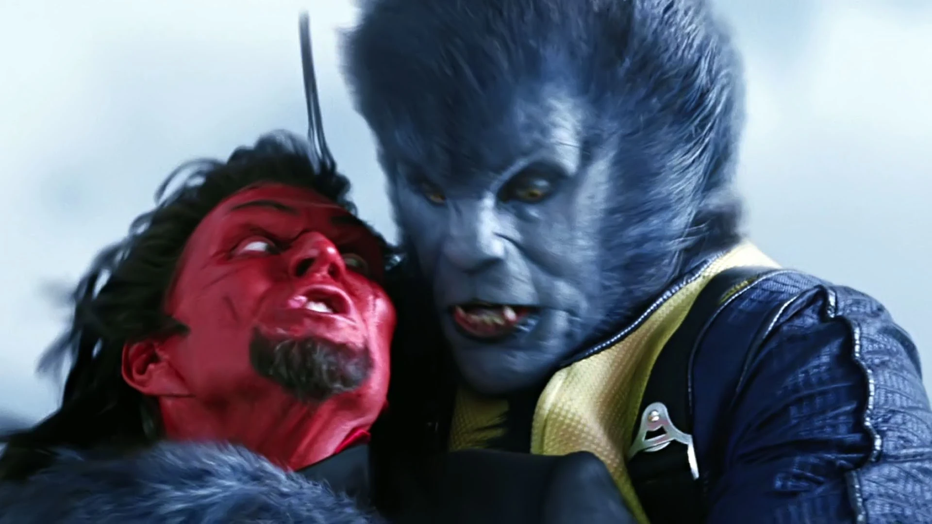 Image - Beast vs azazel.jpg | X-Men Movies Wiki | Fandom powered by Wikia