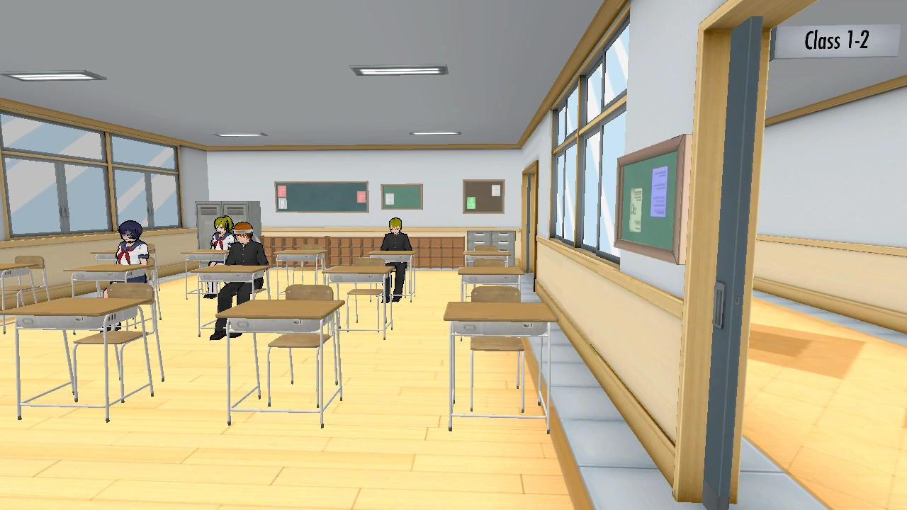 Classroom 1-2 | Yandere Simulator Wiki | FANDOM powered by Wikia