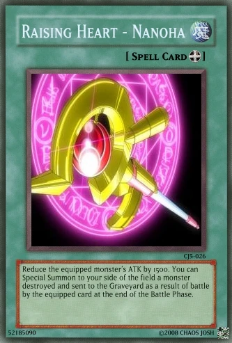 Raising Heart - Nanoha | Yu-Gi-Oh Card Maker Wiki | Fandom powered by Wikia