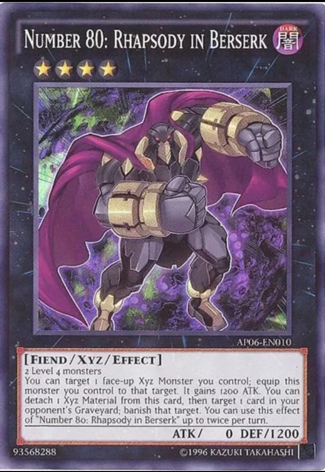 Number 80: Rhapsody in Berserk | Yu-Gi-Oh! | FANDOM powered by Wikia