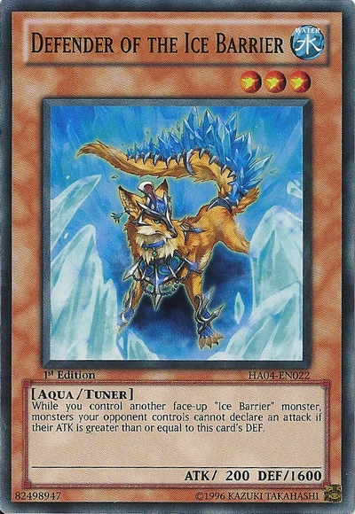 Defender of the Ice Barrier | Yu-Gi-Oh! | FANDOM powered by Wikia