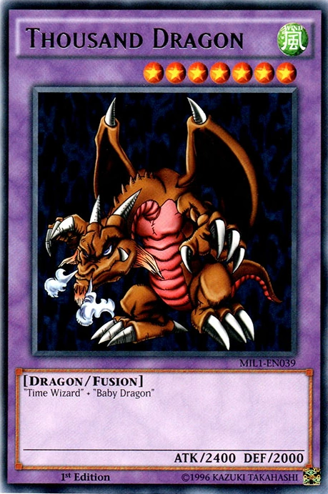 Card Appearances:Thousand Dragon | Yu-Gi-Oh! | FANDOM powered by Wikia